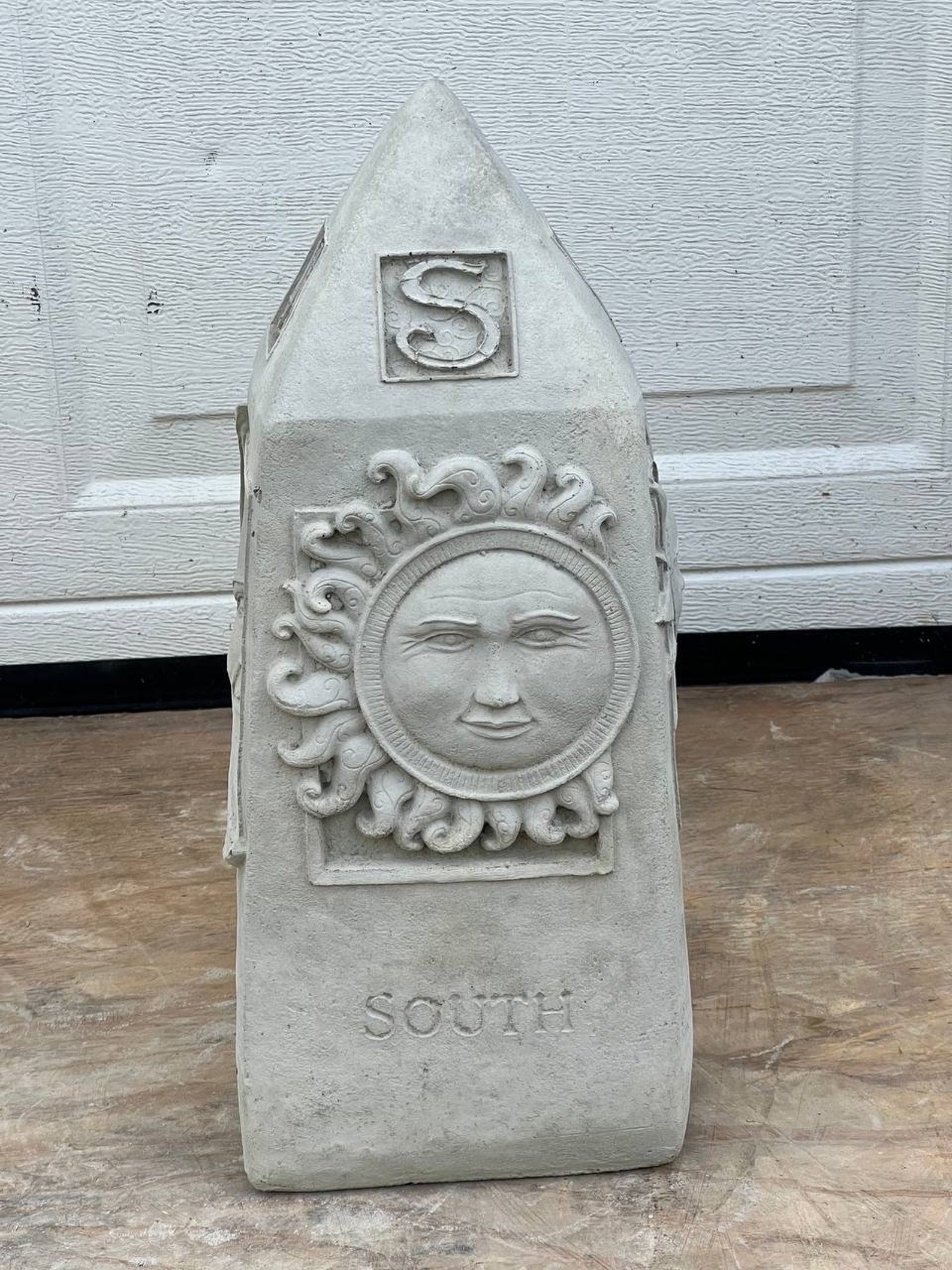 Large Directional Marker Outdoor Sculpture for Garden Four Season ...