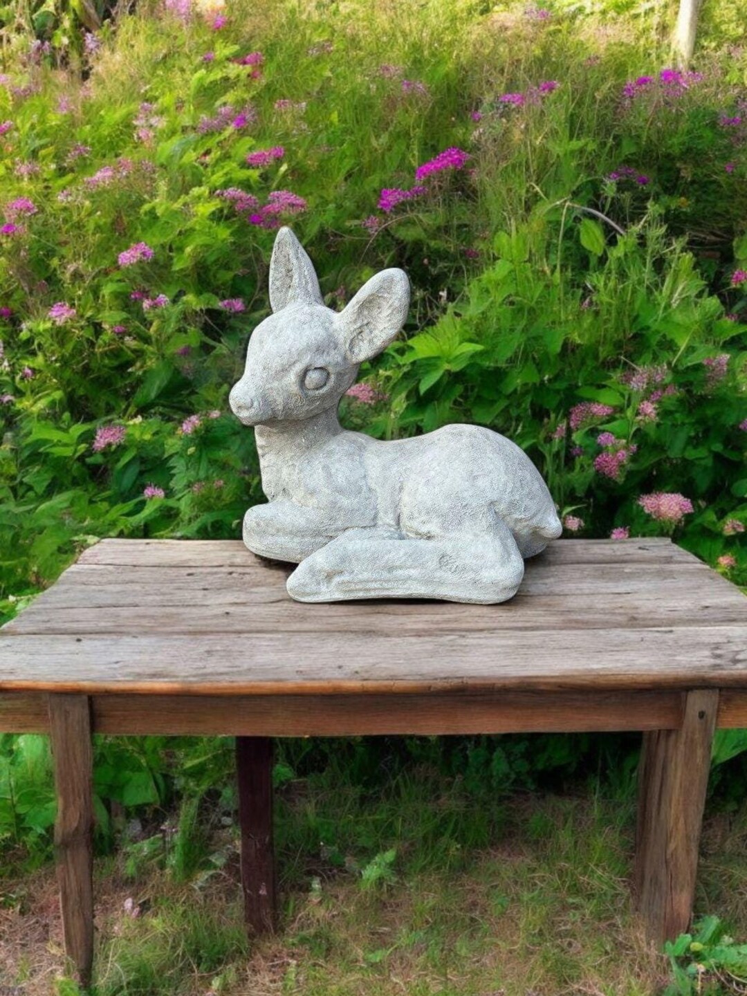 Realistic Deer Sculpture Forest Animal Art Backyard Deer Decoration ...