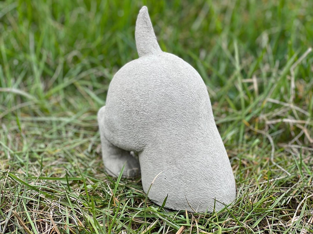 Concrete Digging Dog Statue Cement Dog Figure Gift for Pets Lovers ...