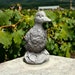 Cement Standing Duck Statue Garden Ducking on Base Figure Stone Farm ...
