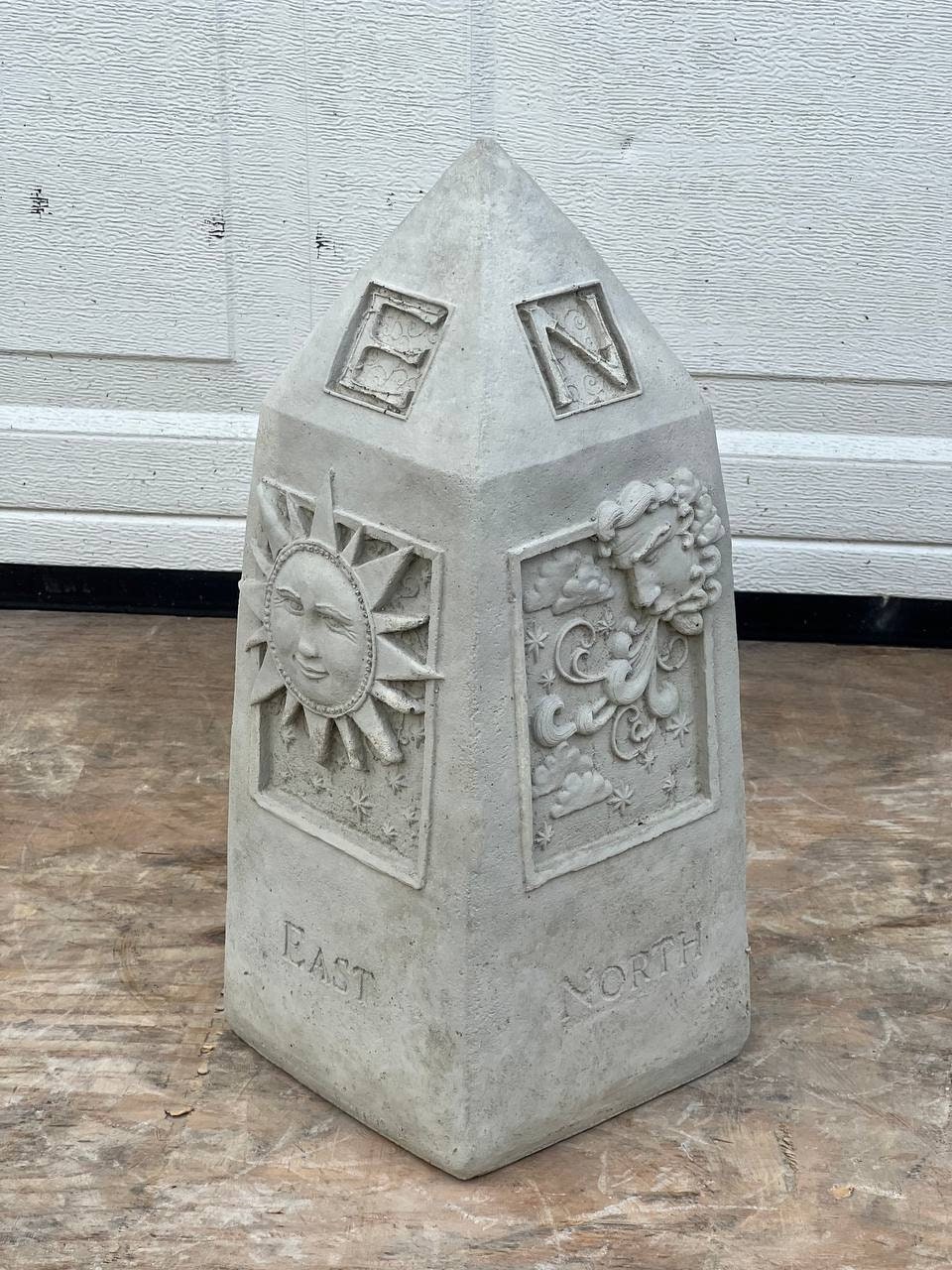 Large Directional Marker Outdoor Sculpture for Garden Four Season ...