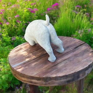 Stone Digging Dog Concrete Pet Decor Garden Dog Ornament Animal Figure ...