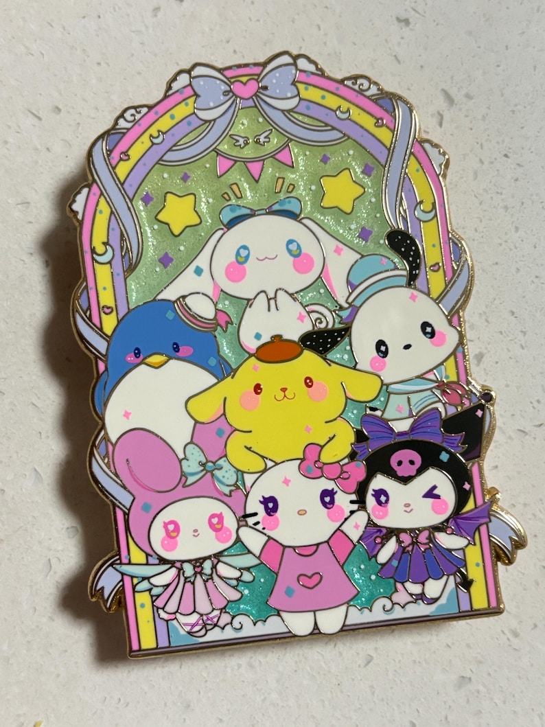 Rainbow Friends Enamel Pin | Limited Edition Metal Pin - Etsy