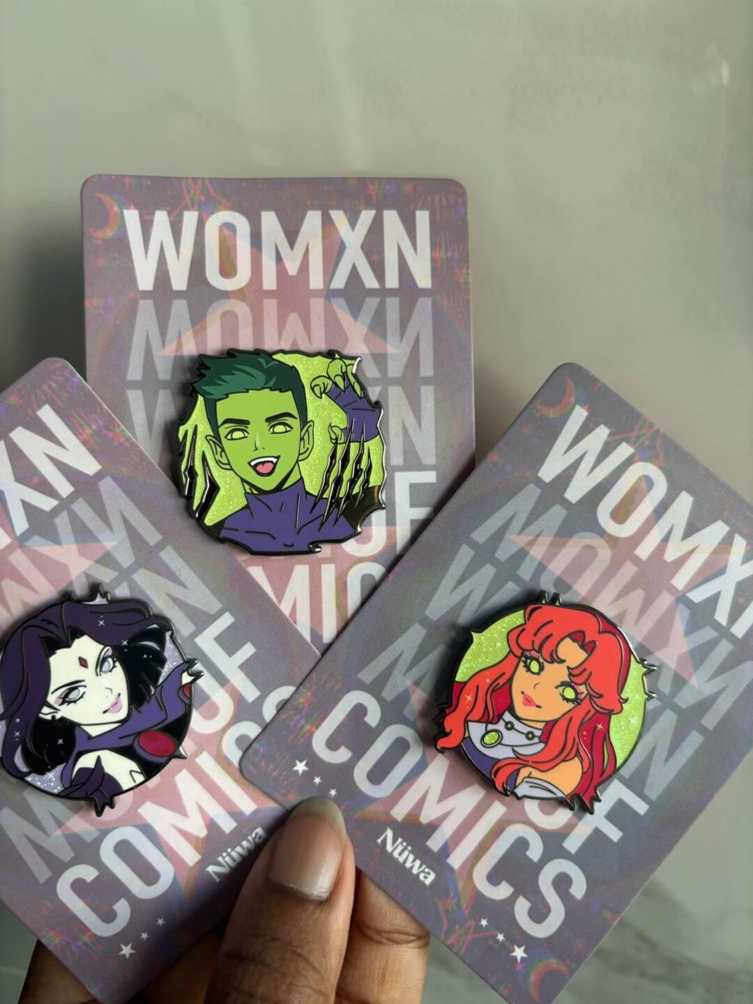Teen Titans Cartoon Enamel Pins by Nuwa - Etsy