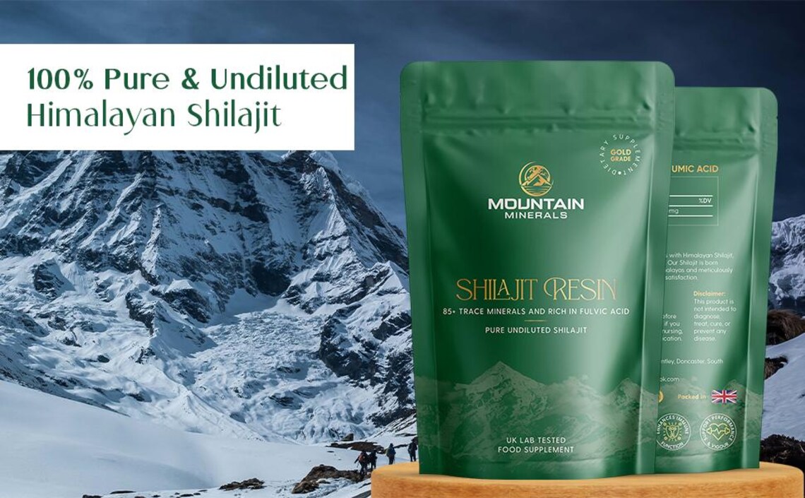 Premium Shilajit Resin for Natural Energy Boost- Undiluted Shilajit Uk ...