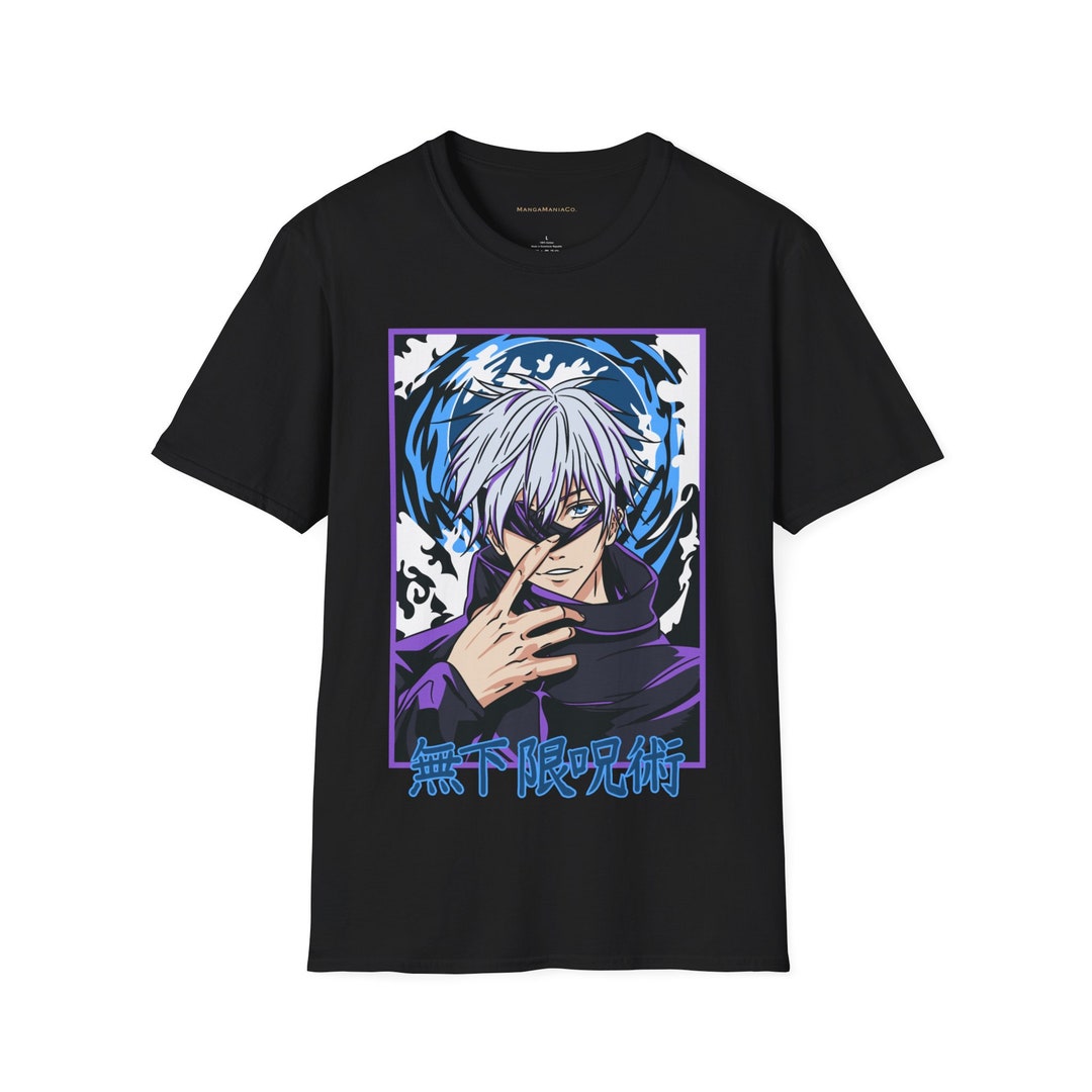 Satoru Gojo Jujutsu Kaisen Anime T-shirt - Etsy Canada