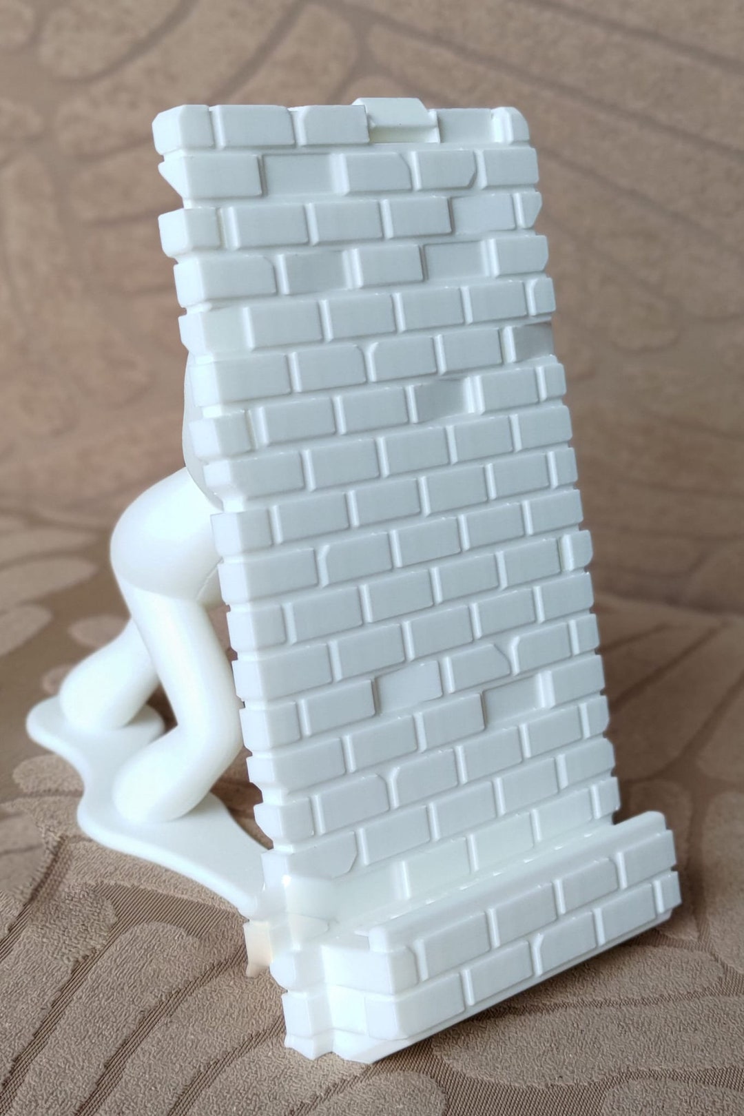 Fallen Wall Mobile Phone Holder 3D Print STL File - Etsy