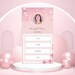 Pink Coquette Linktree Canva Template, Mini Website (digital Download ...