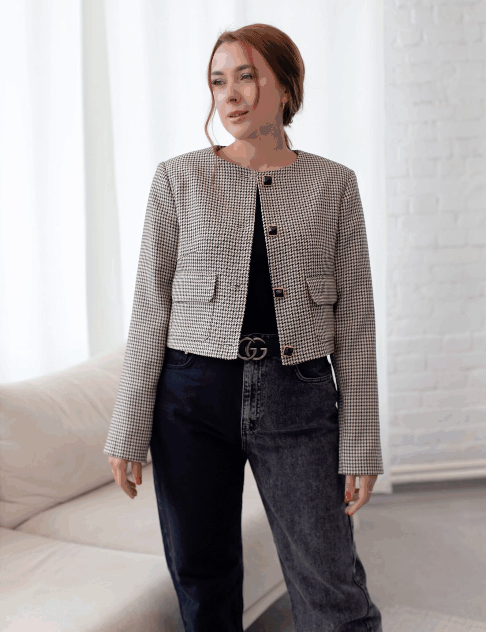 Wool Short Jacket Sewing Pattern Pdf - Etsy