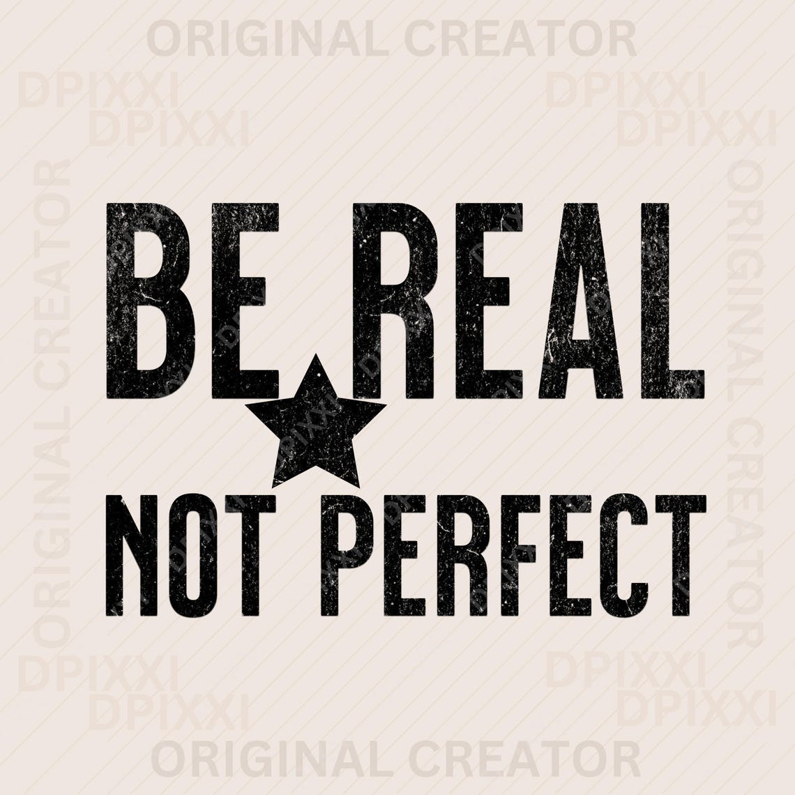 Be Real Not Perfect PNG, Self Love Png, Inspirational Png, Kindness Png ...