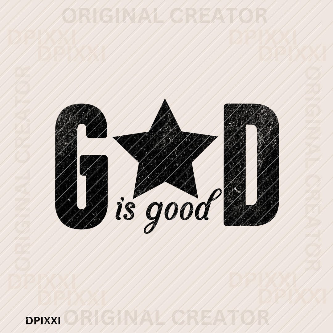 God is Good Png, Christian Png for Shirts, Bible Verse Png, Jesus Png ...