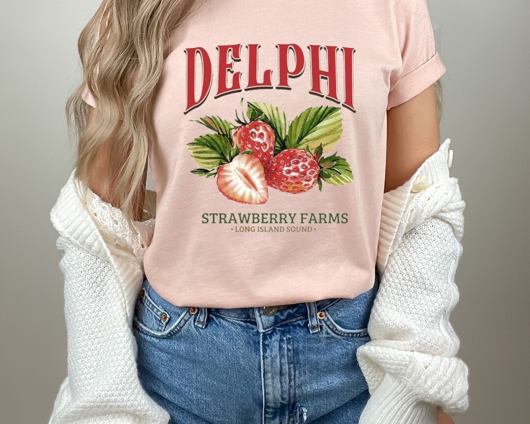 Delphi Strawberry Farms Shirt, Book Lover Graphic Shirt, Percy Jackson ...