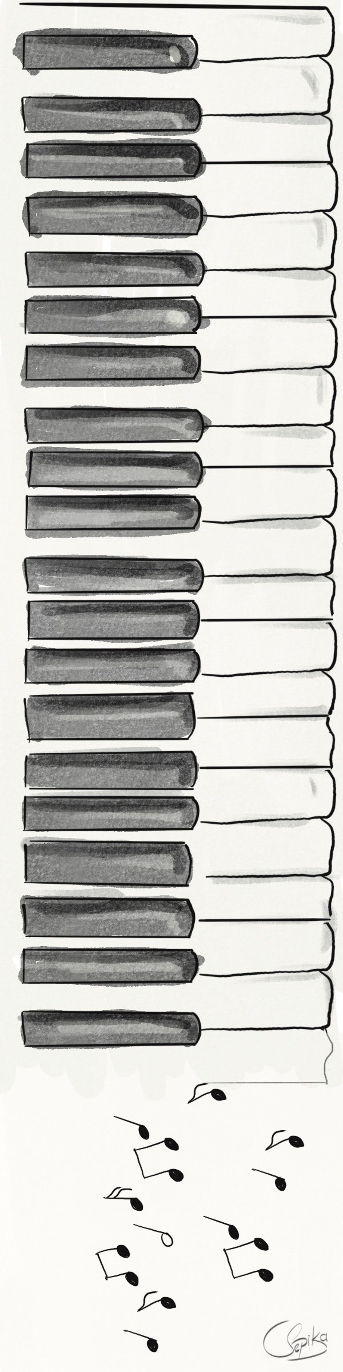 Piano Bookmarks,music Bookmark,bookmark,book Decor, Bookmark for ...