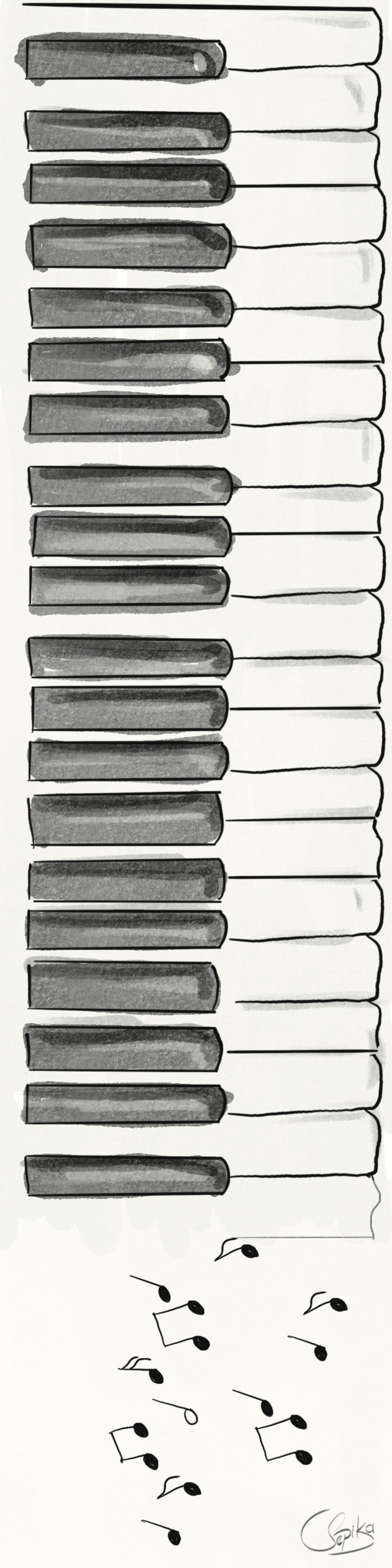 Piano Bookmarks,music Bookmark,bookmark,book Decor, Bookmark for ...