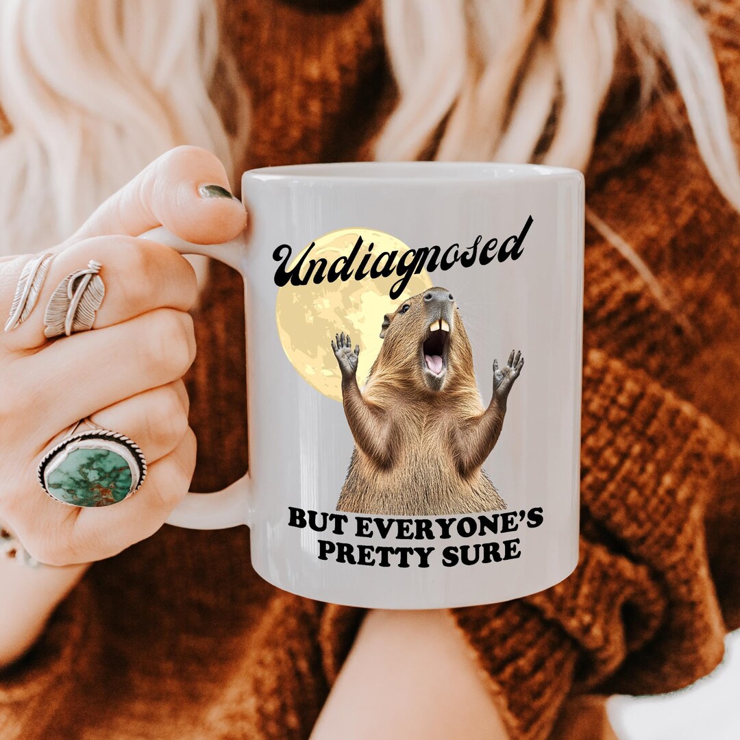 Undiagnosed Autism Mug, Autistic Gift for Aspergers, Unhinged Gift for ...