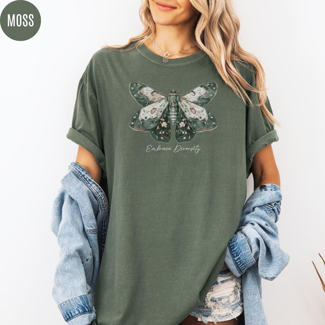 Embrace Diversity Comfort Colors Shirt, Positive Inspirational Audhd ...