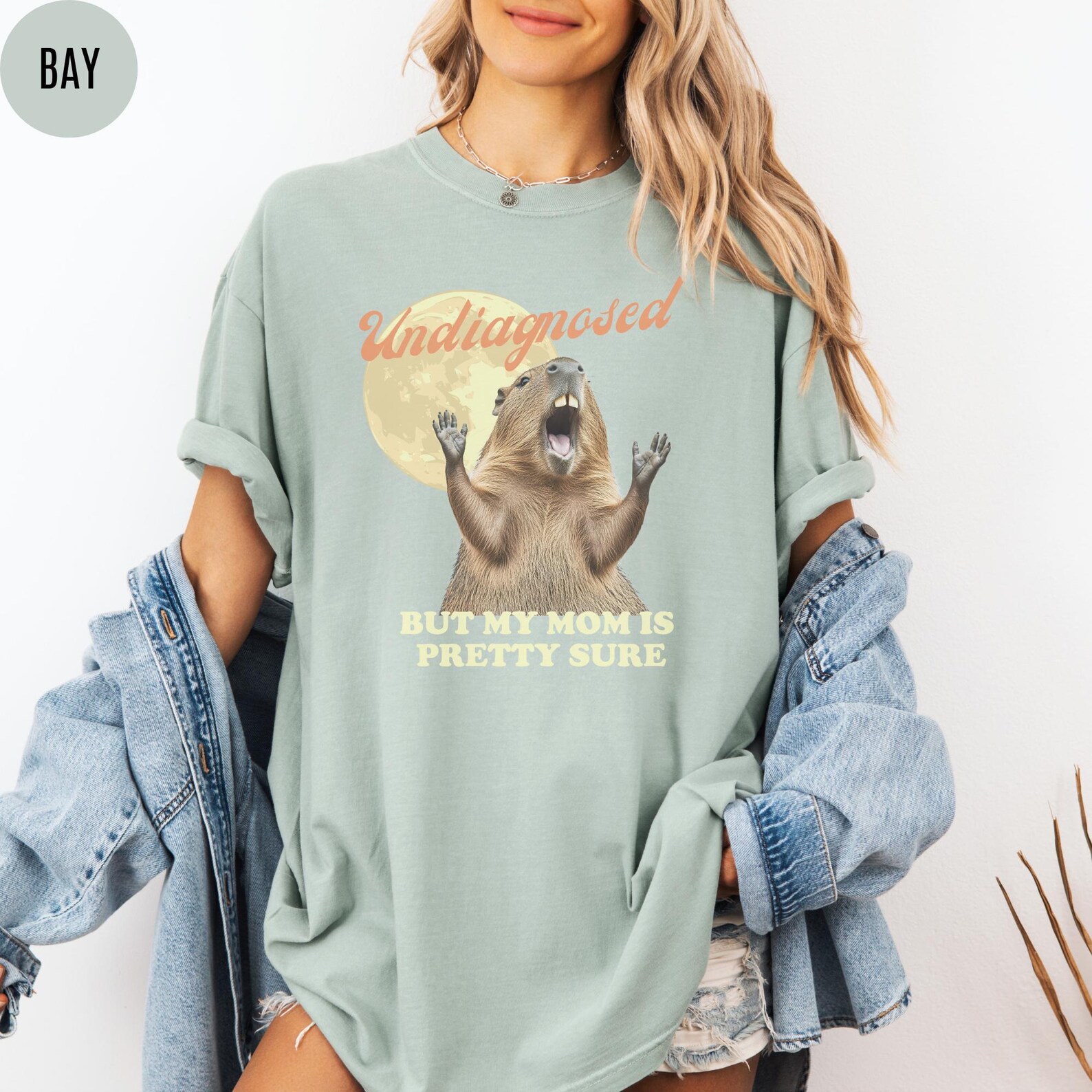 Undiagnosed but My Mom is Pretty Sure, Autism Shirt for Neurodivergent ...