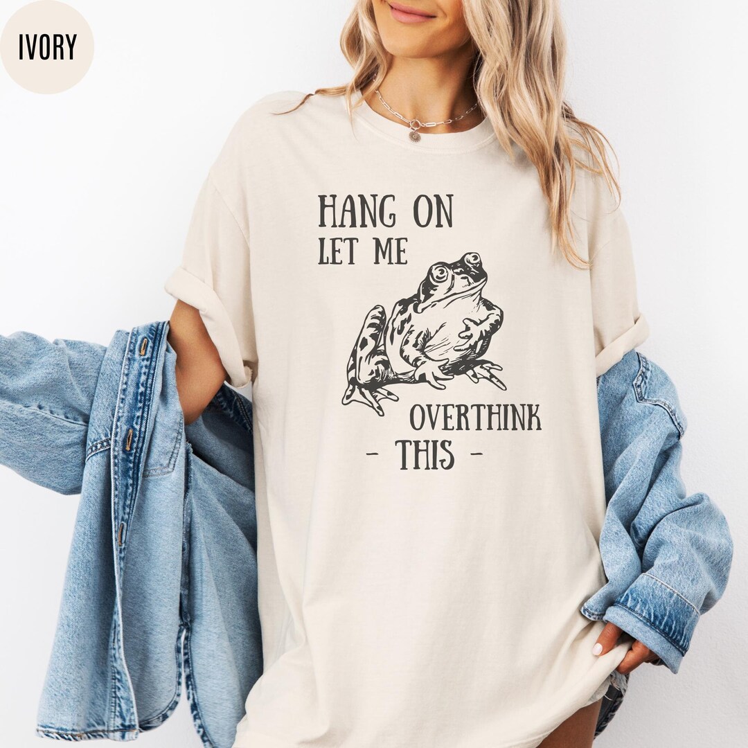 Neurodiverse Autism Shirt for Autism Awareness, Overthinking Toad Tee ...