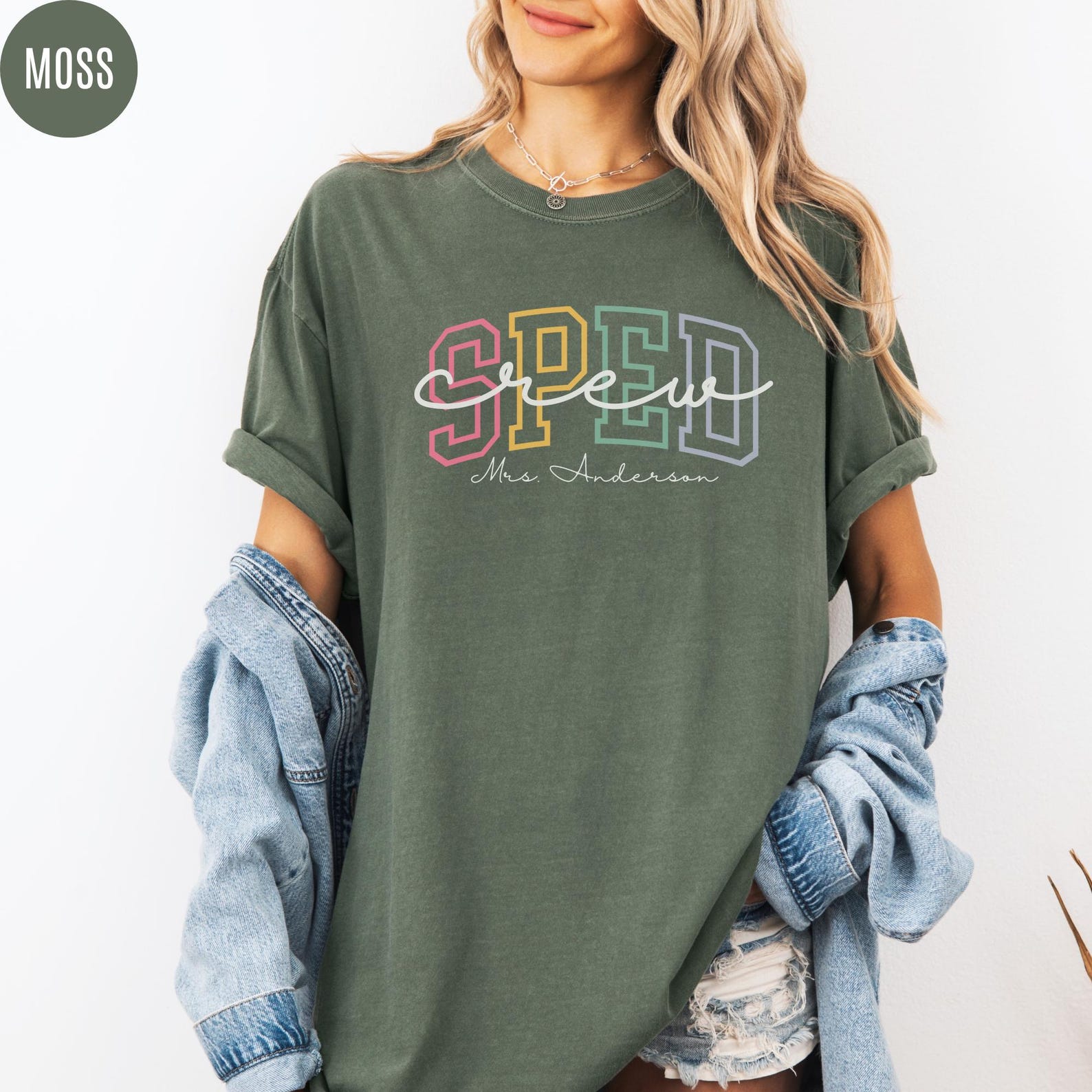 Custom Special Education Teacher Shirt, Sped Teacher Gift for Autism ...