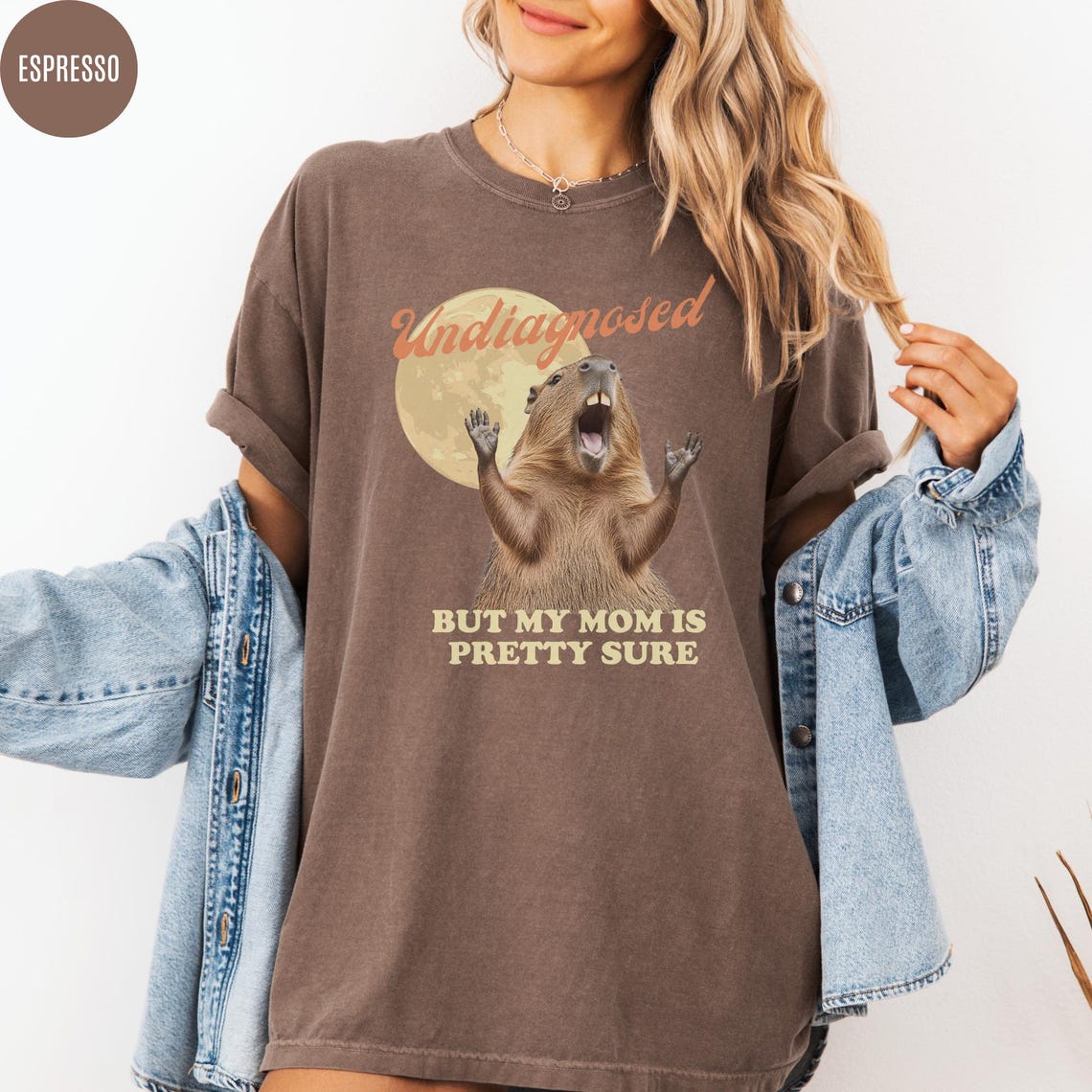 Undiagnosed but My Mom is Pretty Sure, Autism Shirt for Neurodivergent ...