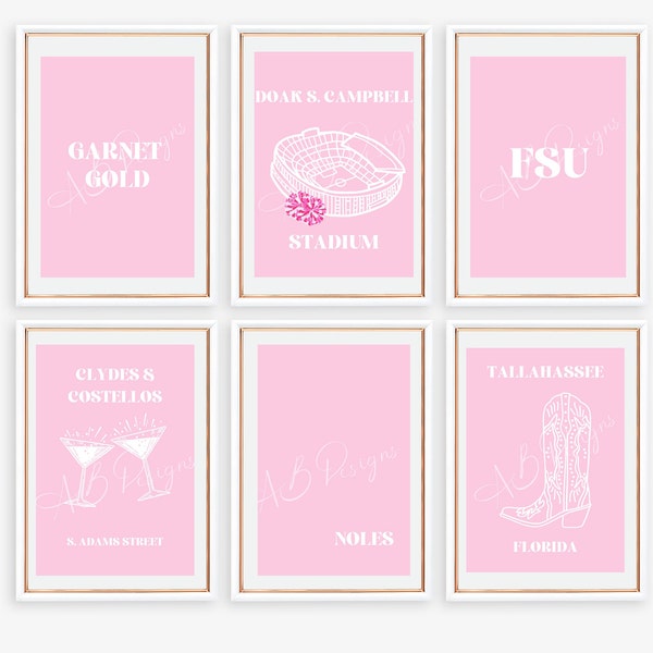 Florida State Dorm Decor - Etsy