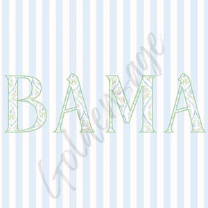 College Prints Alabama Wall Art Bama Dorm Decor University of Alabama ...