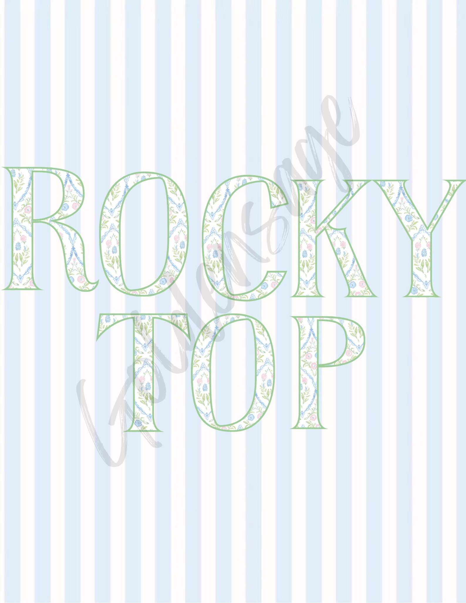 College Prints UTK Wall Art Tennessee Prints UTK Dorm Decor Tennessee Wall Art Floral Dorm Decor ...