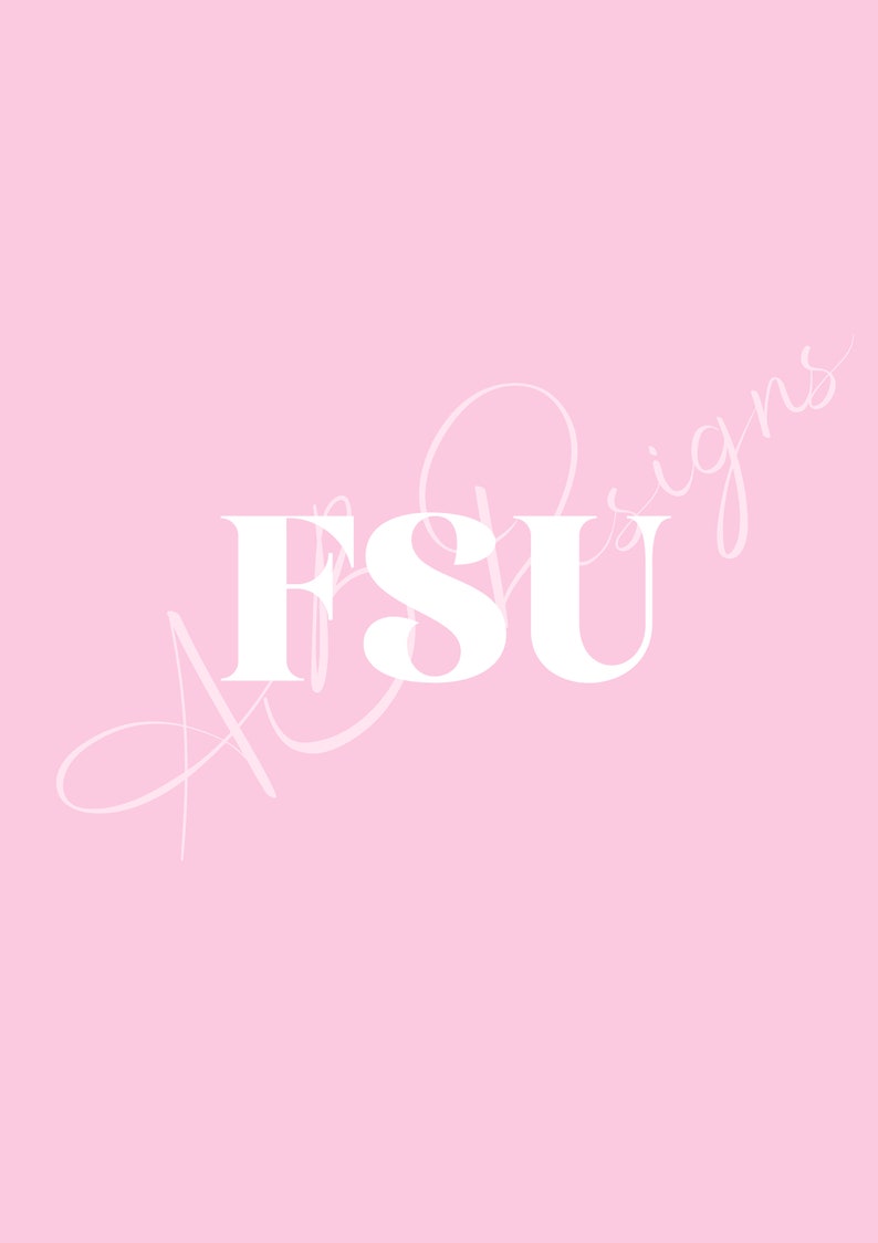 College Prints Florida State Wall Prints College Wall Art Trendy Prints ...