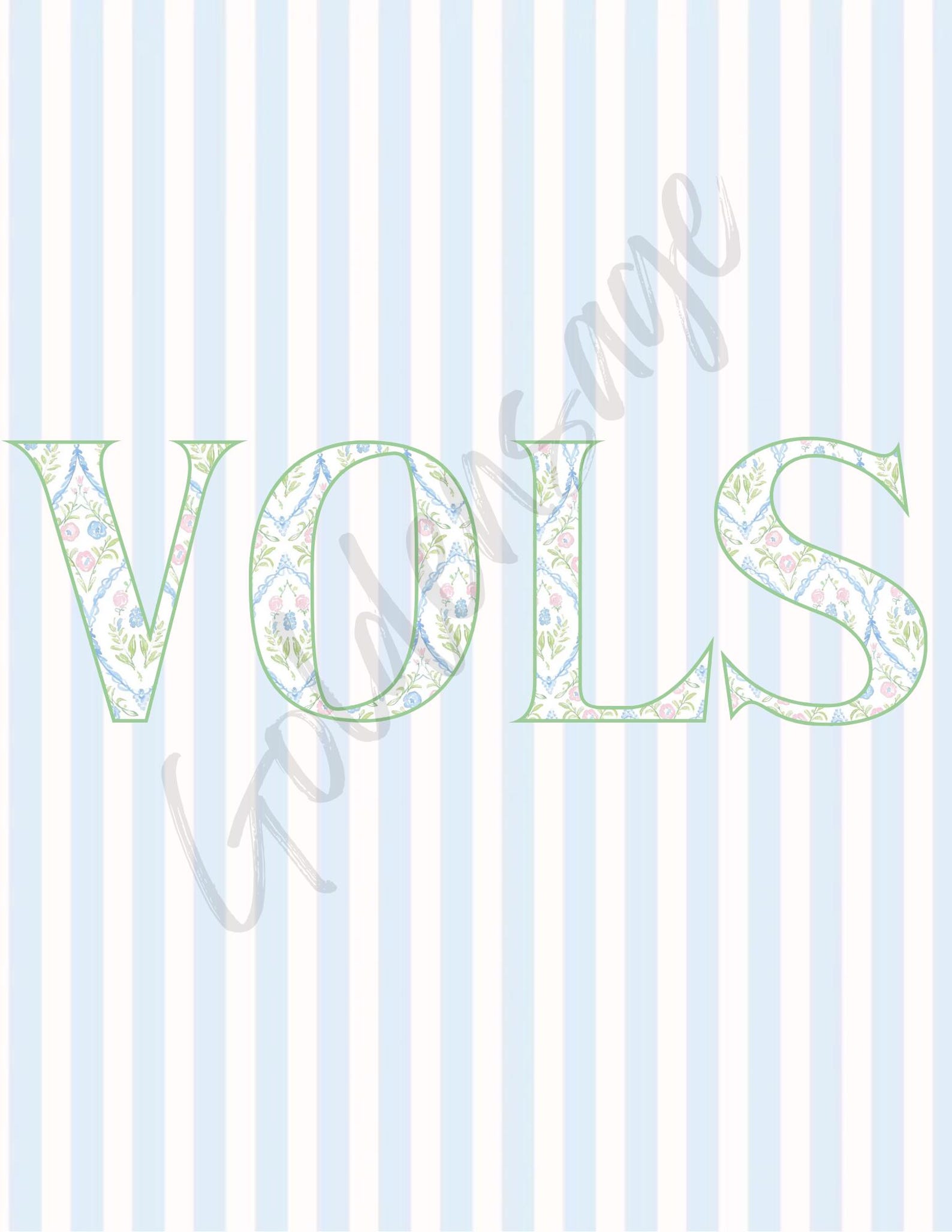 College Prints UTK Wall Art Tennessee Prints UTK Dorm Decor Tennessee Wall Art Floral Dorm Decor ...