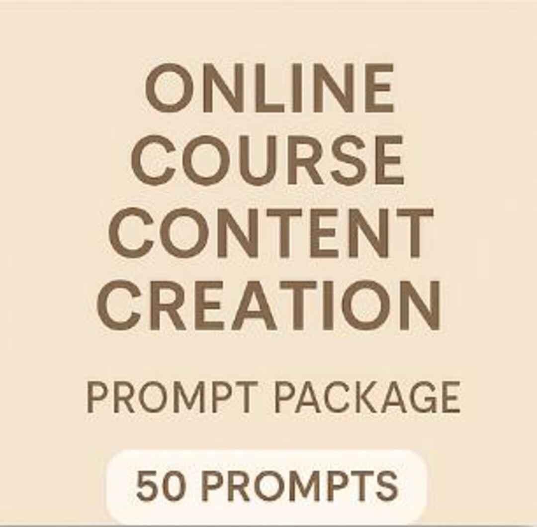 50 AI Content Prompts for Online Course Creators | Video Scripts ...