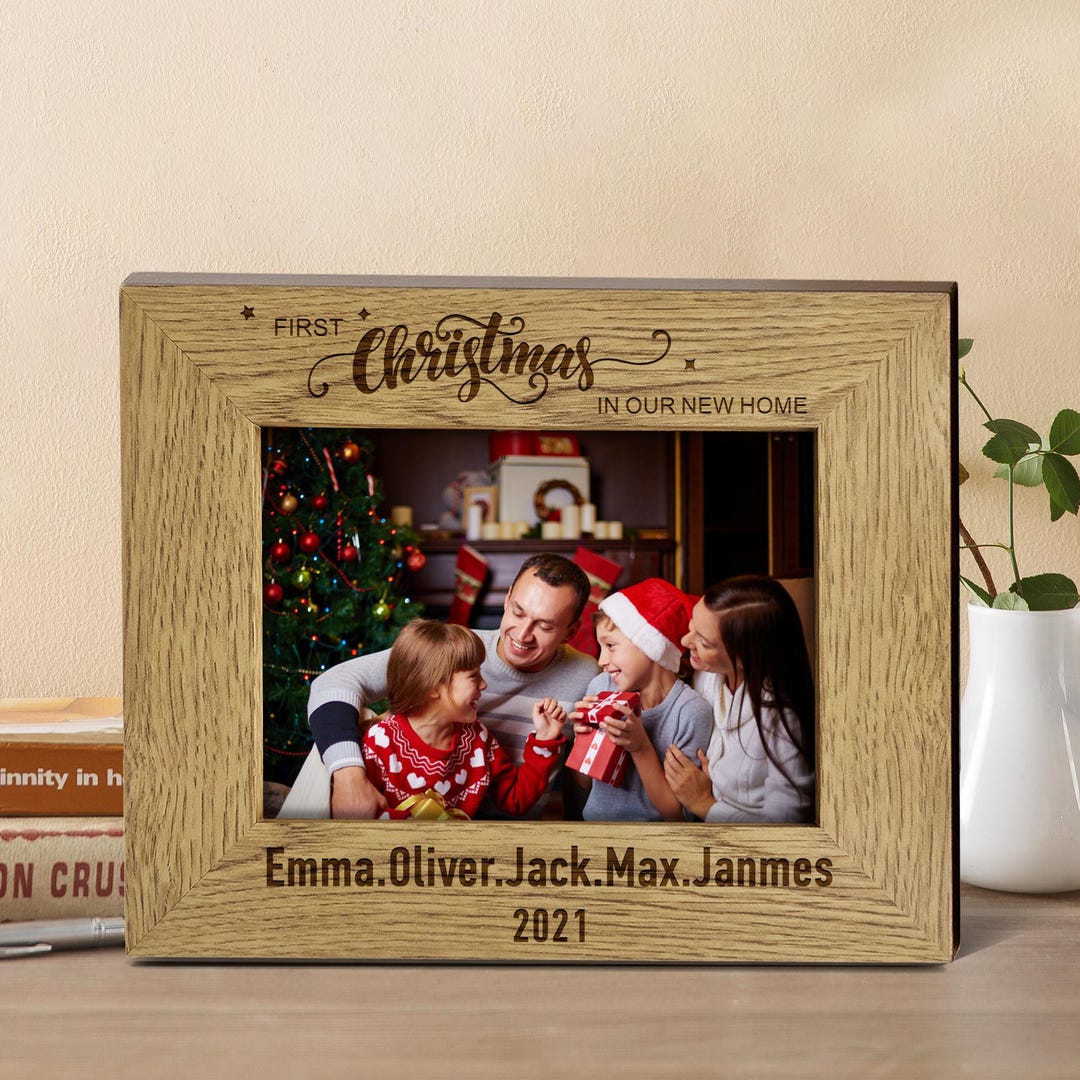 Personalized Wooden Picture Frames Photo Frame Engraved 5x7 Frames ...