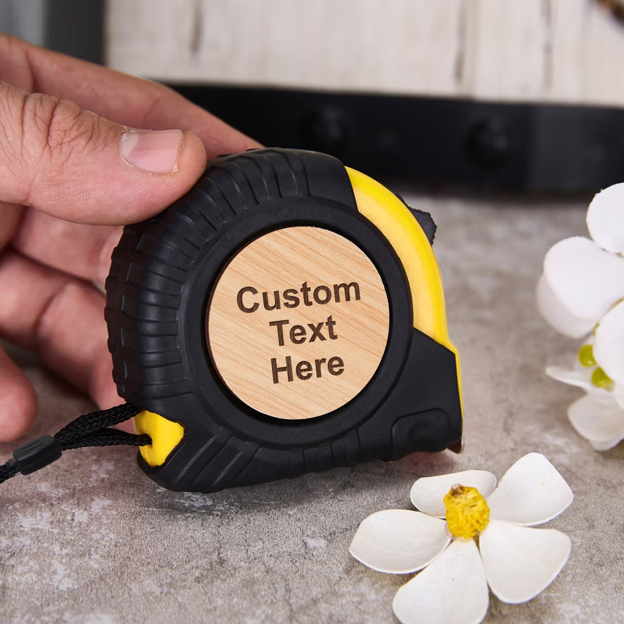 Tape Measure Personalized Gifts for Men Him Dad Engraved Measuring Tape ...