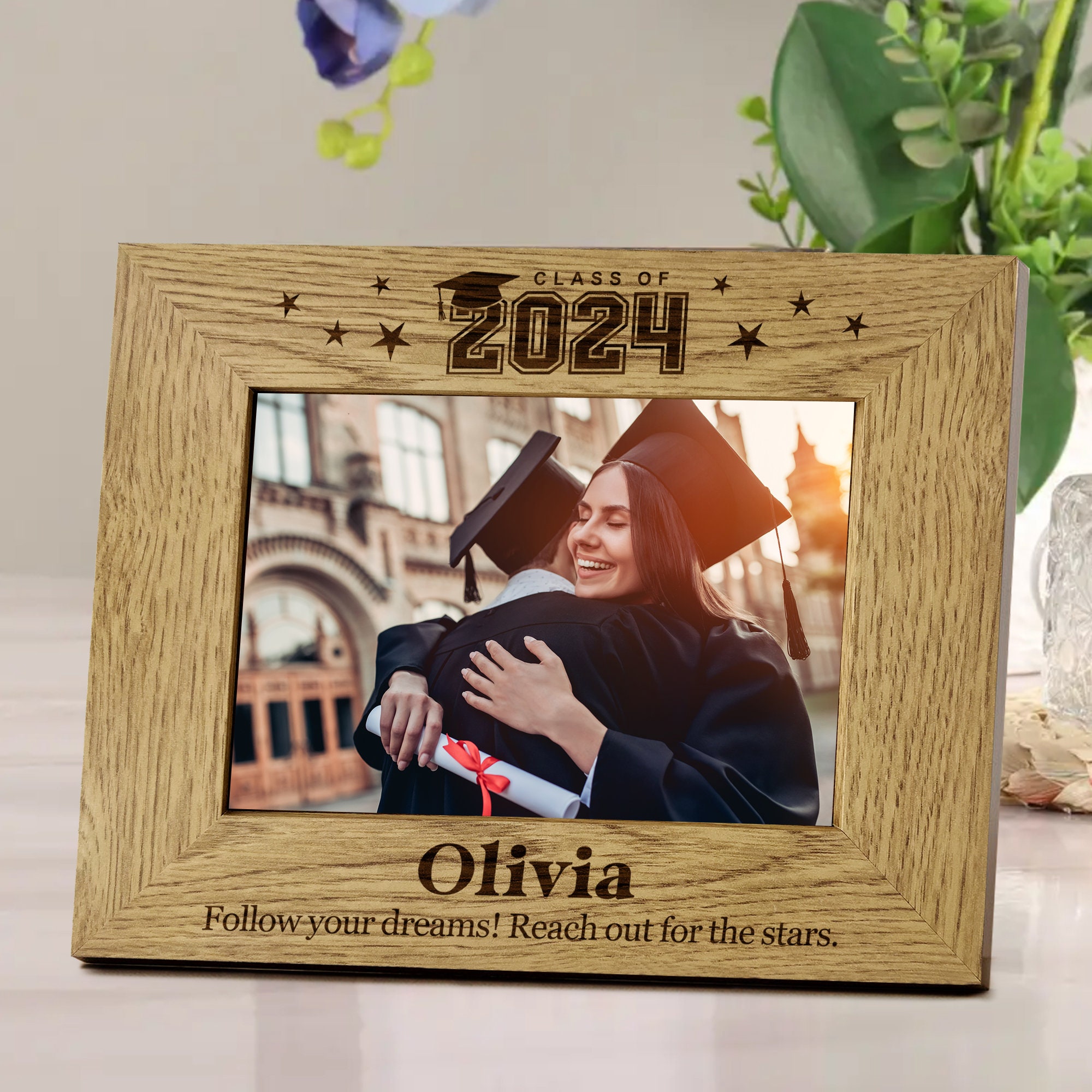 Picture Frames Personalized Graduation Gifts Photo Frame for Her Him ...