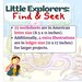 Find and Seek for Kids Sheets, Fun Child Development Activity | Hidden ...