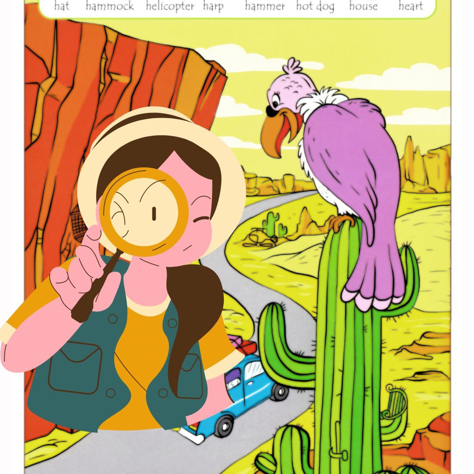 Find and Seek for Kids Sheets, Fun Child Development Activity | Hidden ...