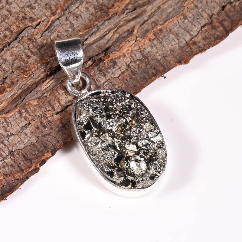 Metal and Pyrite - Etsy Israel
