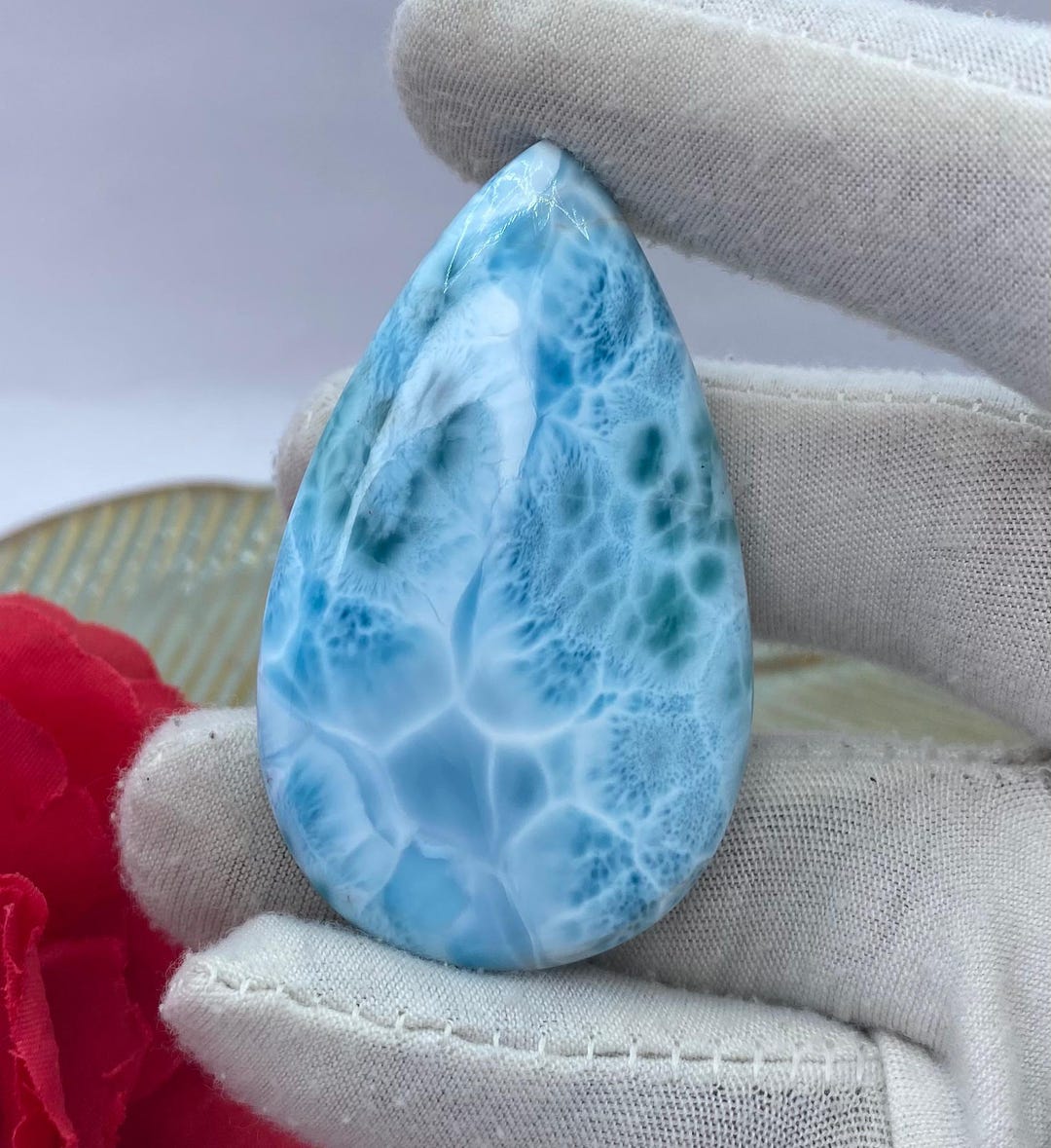 Beautiful Larimar for Jewelry Making Natural Larimar Designer Cabochon ...