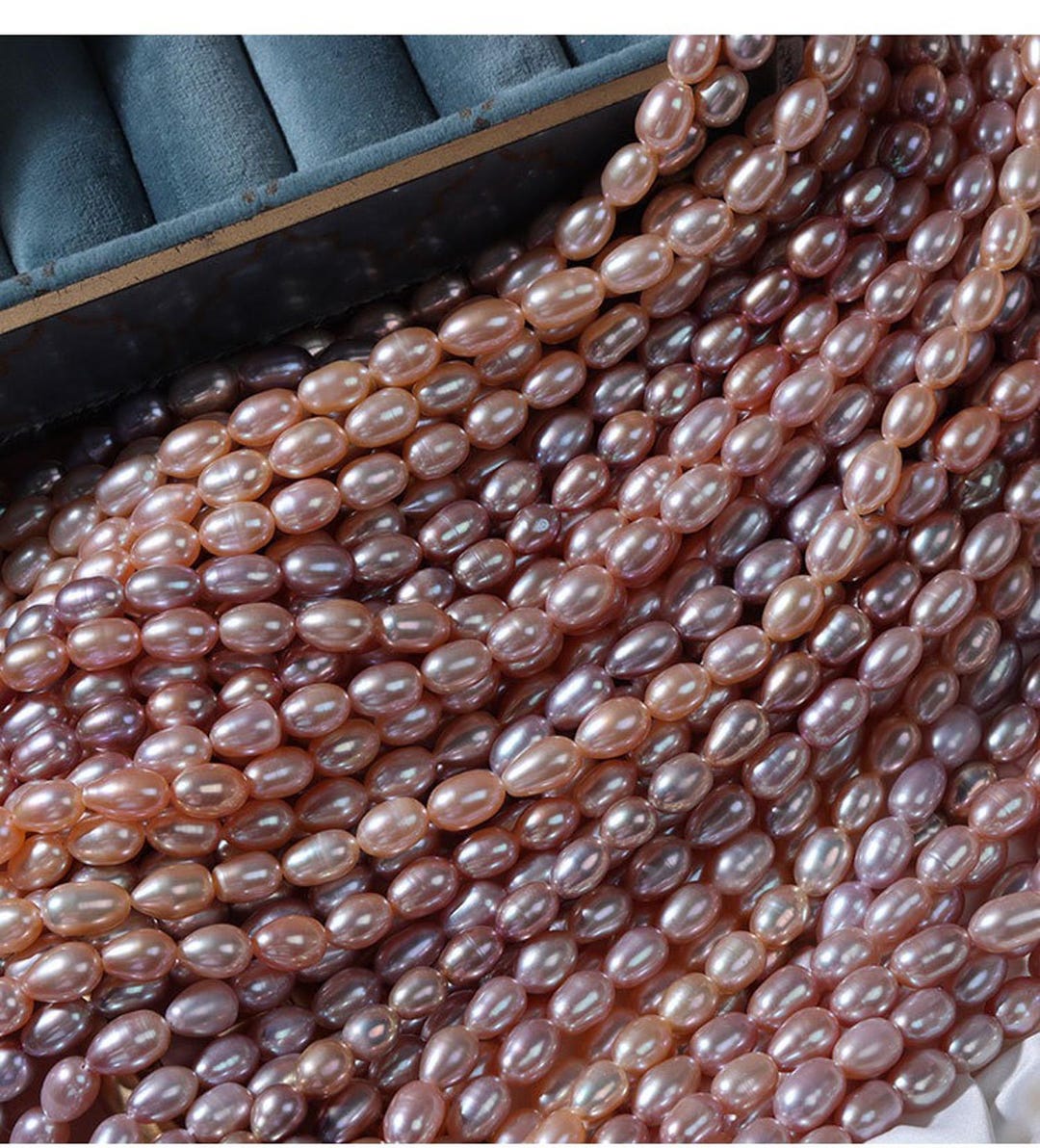 Strong Light Cost-effective 6m Meter Beads Natural Freshwater Pearls ...