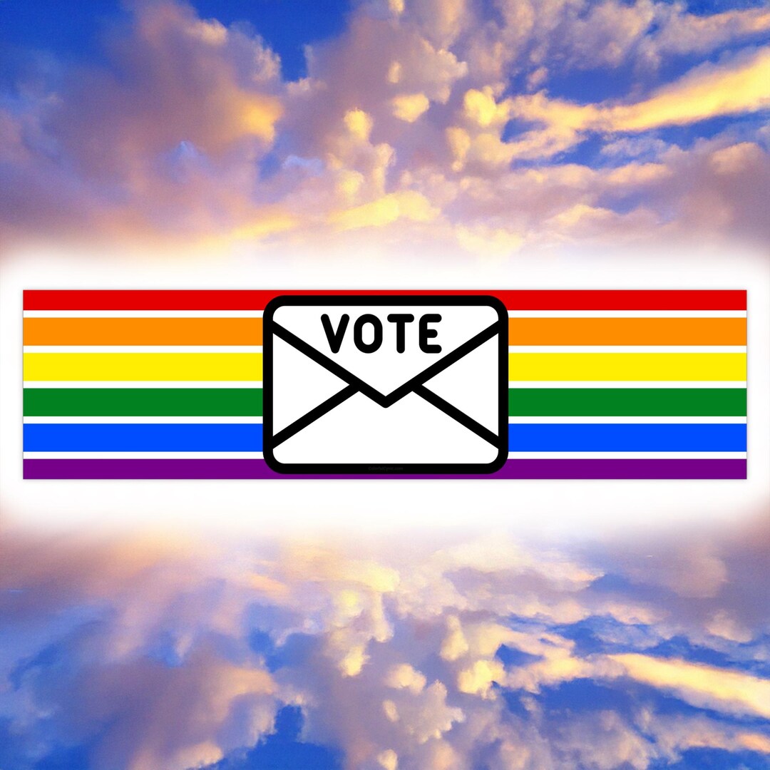 Vote Bumper Sticker, Voting Sticker, Equality Sticker, Rights Sticker ...