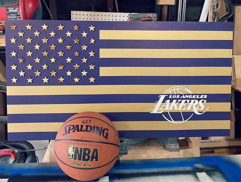 Sports Themed American Flags - Etsy