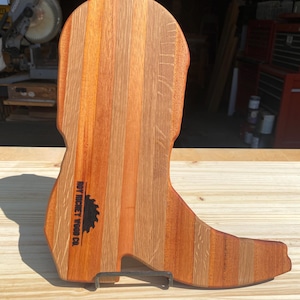 Cowboy Boot Serving Board/ Cheese Board - Etsy