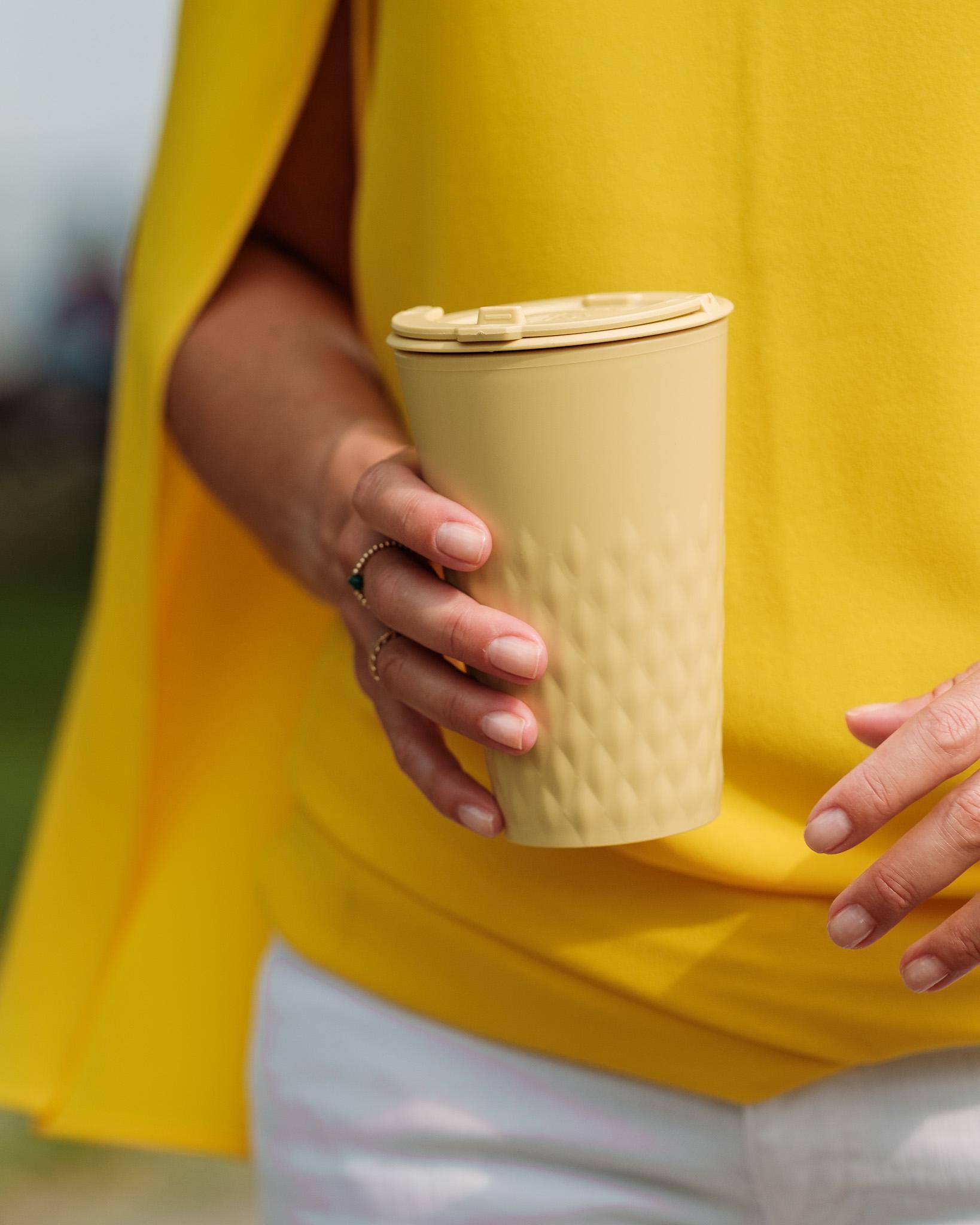 Net Zero Cup Plant Based, Sustainable, BPA Free and Reusable Coffee Cup ...