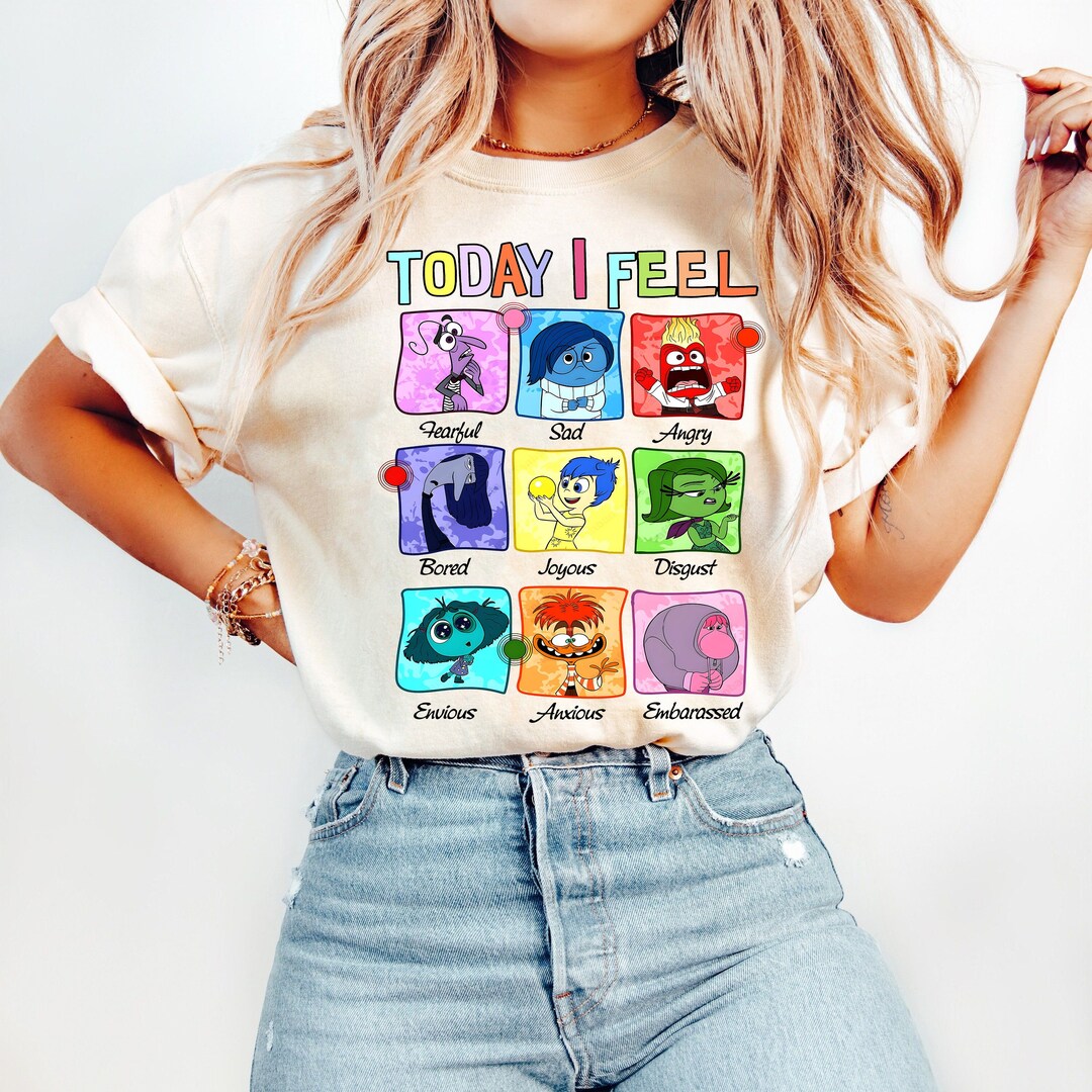 Today I Feel Svg, Cartoon Emotions Friends Png, Mental Health Svg ...