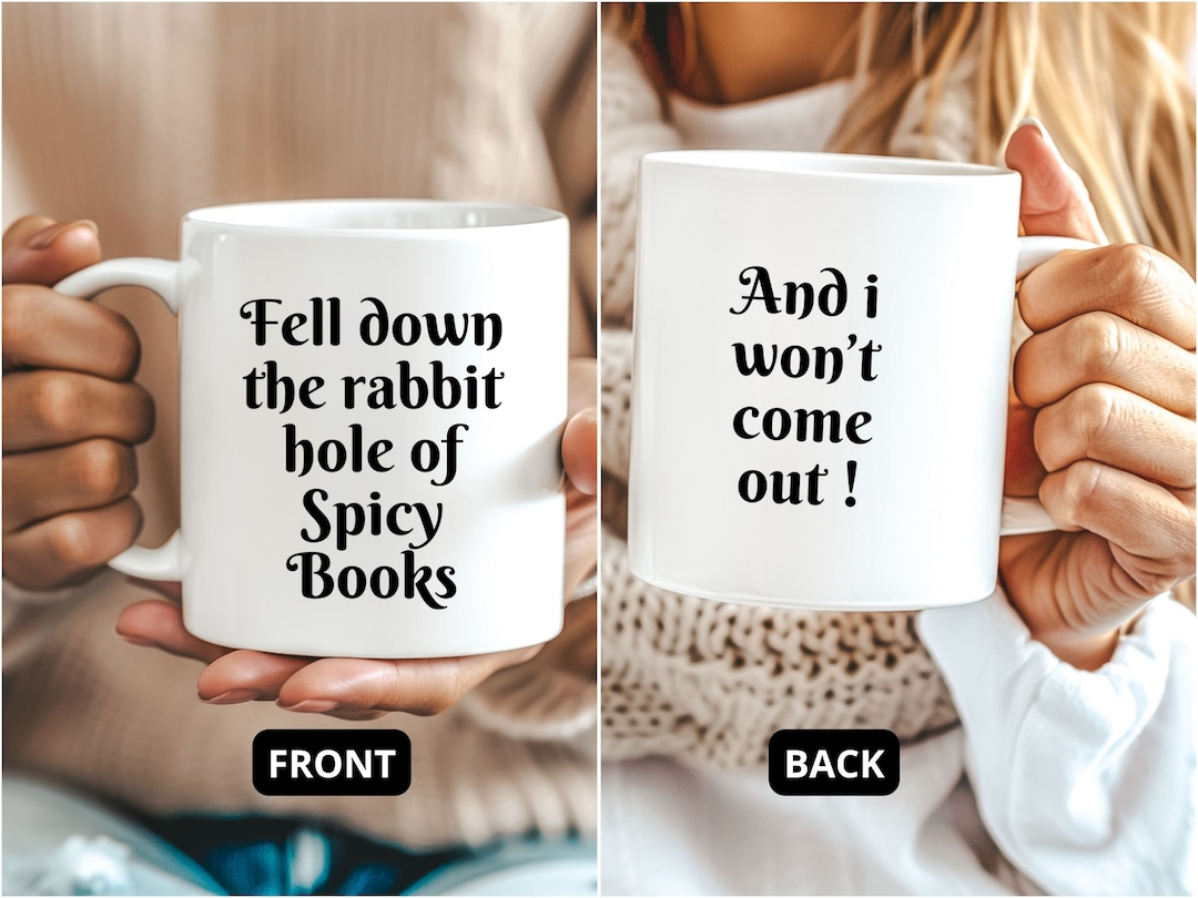 Spicy Romance books Funny Reading Mug Book Lover Gift Smut Reader Gift ...