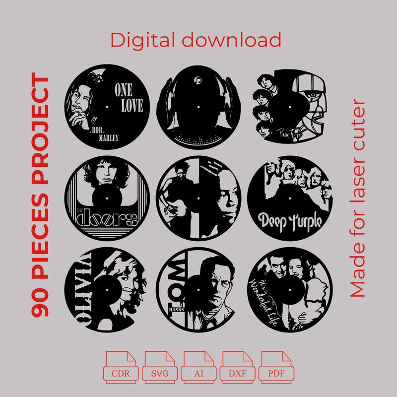 Vinyl Cut Files - Etsy