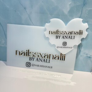 Custom Acrylic Nail Photo Prop Set | Handheld Salon Decor - Etsy
