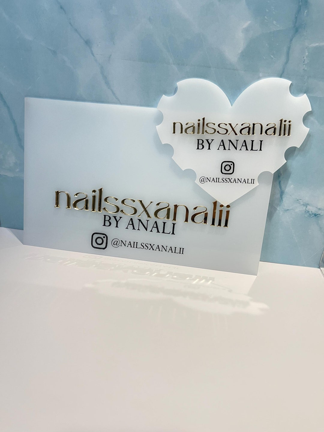 Custom Nail Prop Handheld Prop Nail Tech Nail Logo Nail Photo Prop ...