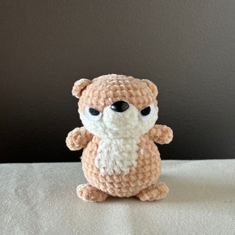 Grumpy Otter Crochet PDF Pattern - Etsy