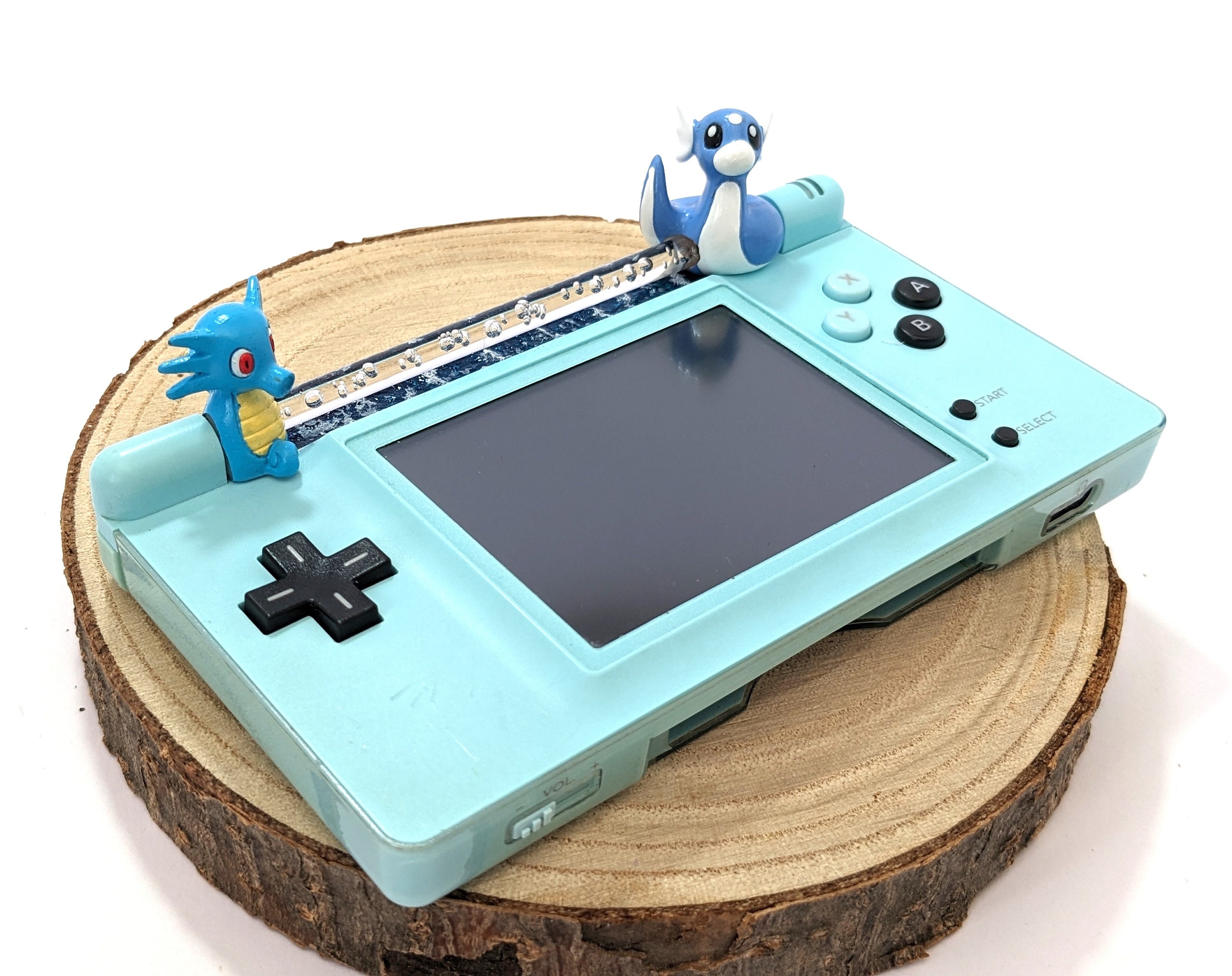 Gameboy Macro With Pokemon Ocean Scene Horsea and Dratini Pokemacro ...