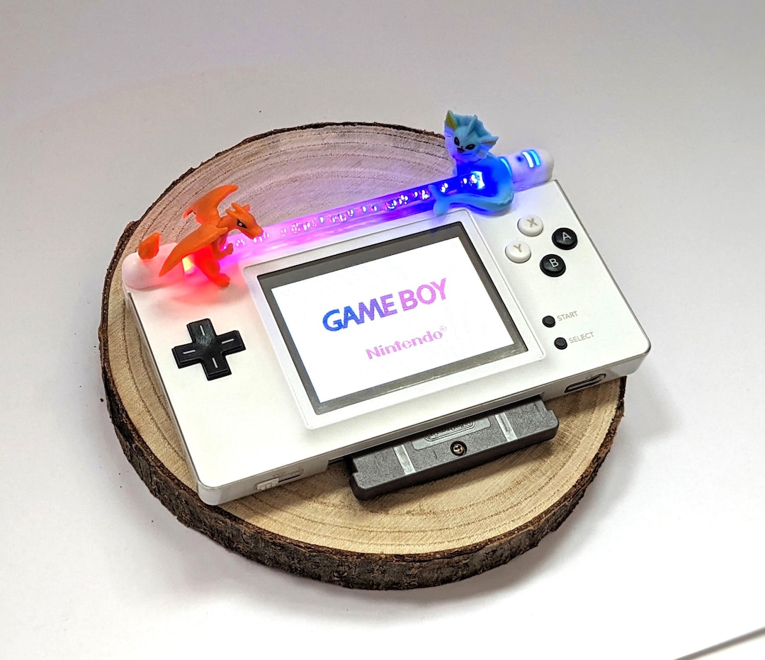 Custom Gameboy Advance Bespoke Light-up Pokemon Edition Charizard ...